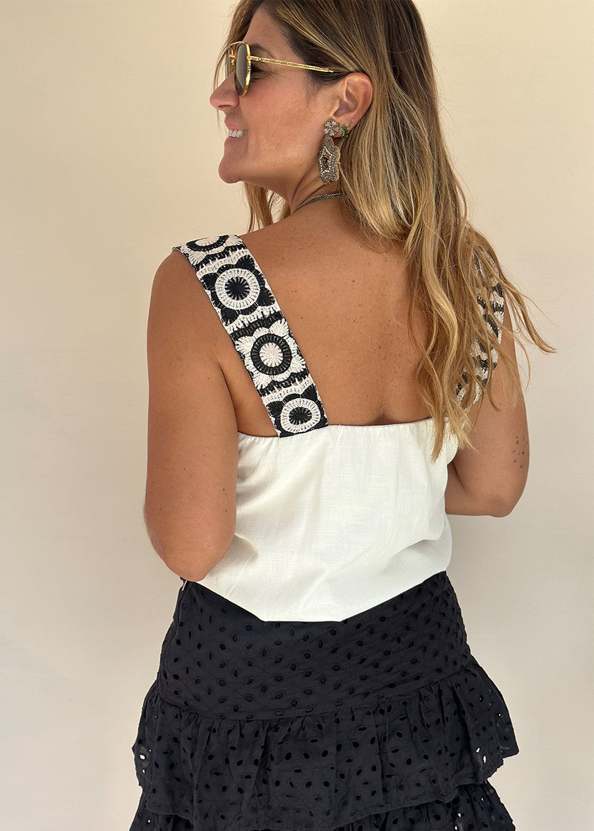 Camisa Isabela Crochet – VIDA MÍA