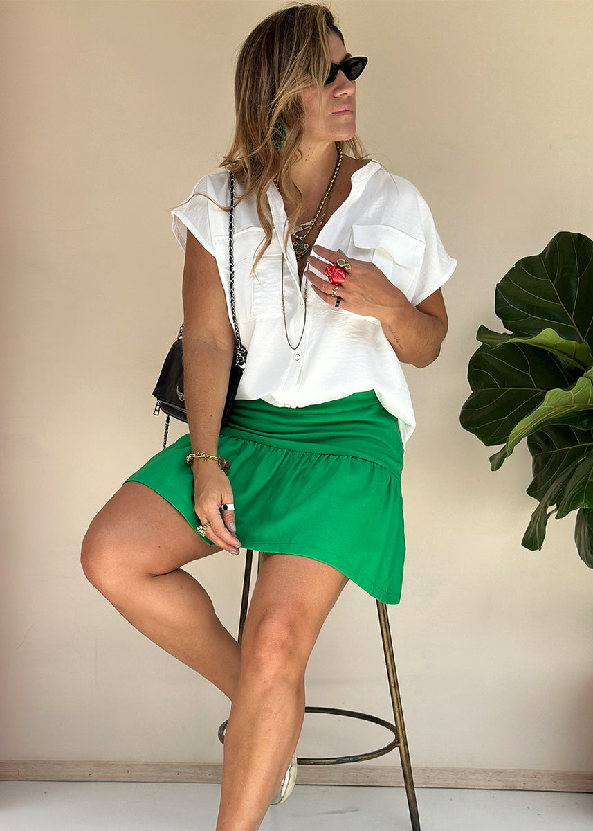 Camisa Sabina Blanco – VIDA MÍA